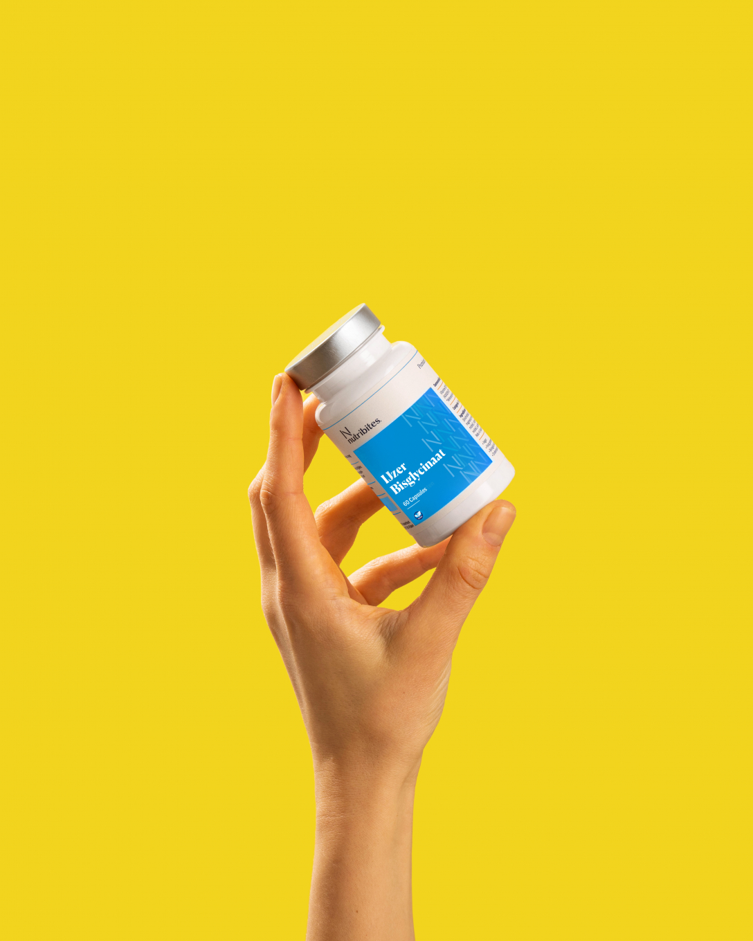 IJzer Bisglycinaat - 60 capsules - 20 mg - 100% zuiver