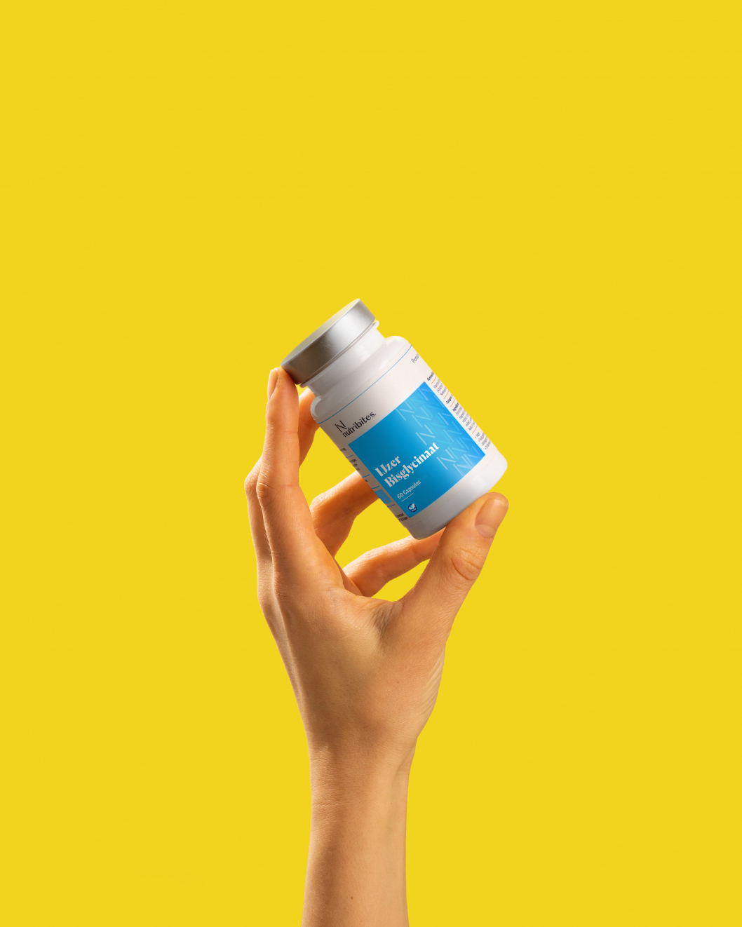 IJzer Bisglycinaat - 60 capsules - 20 mg - 100% zuiver